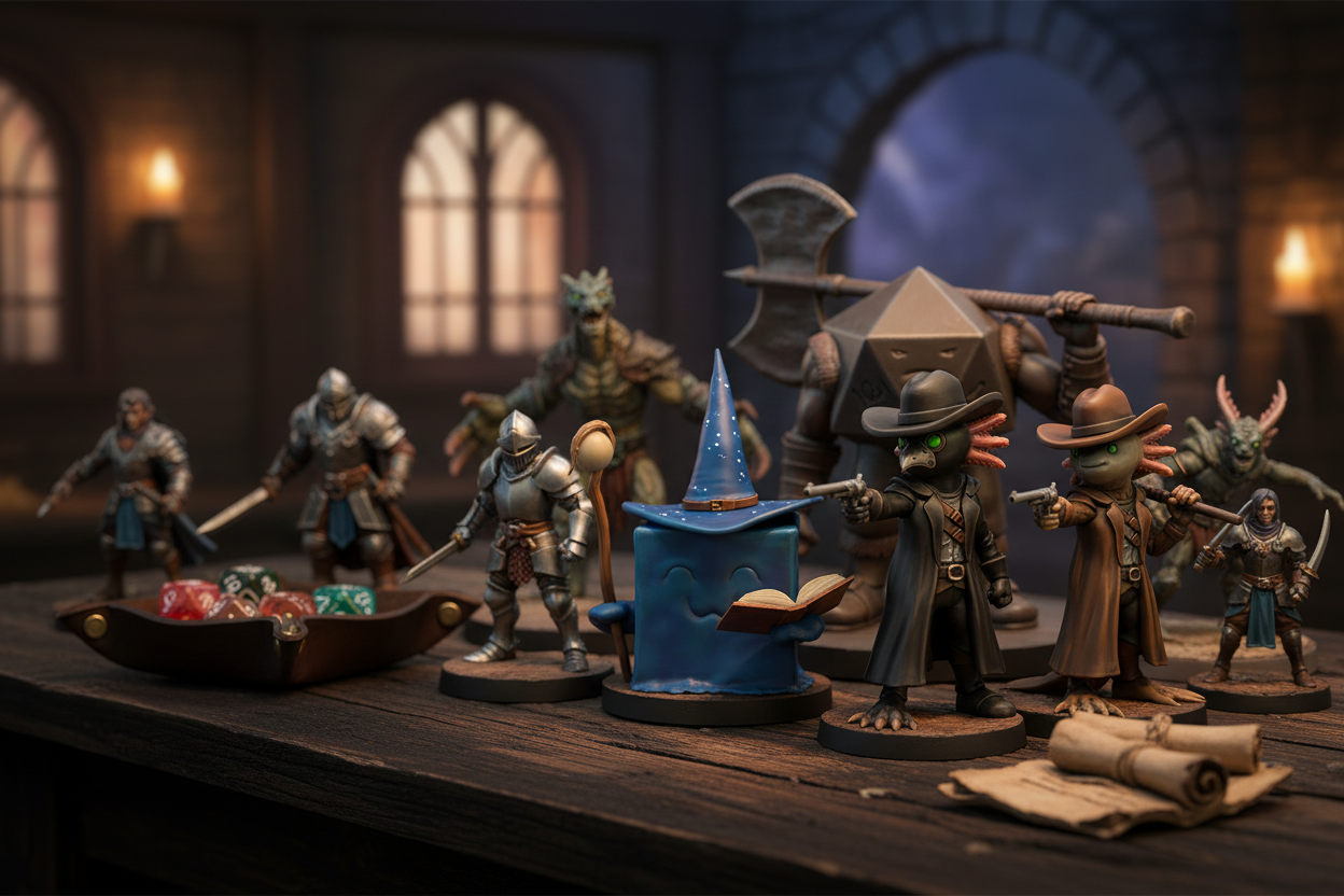 28mm RPG Miniatures – BlueCyborg.com
