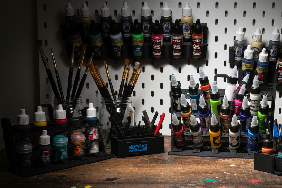 Paint & Tool Organisation – BlueCyborg.com