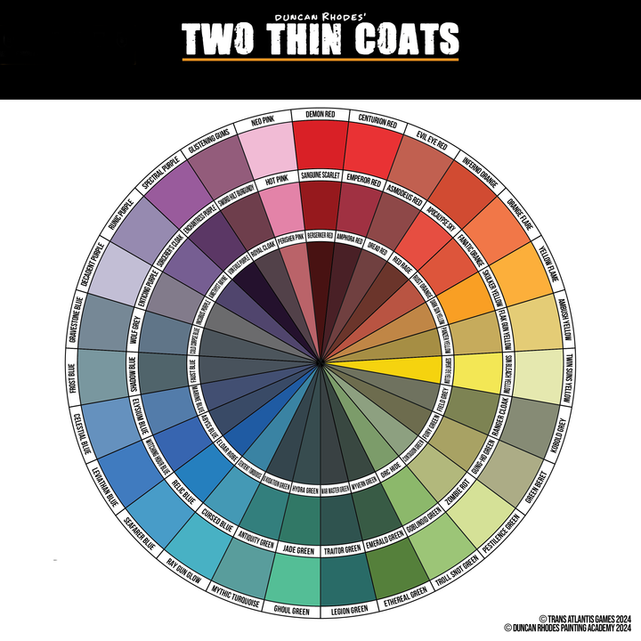 Duncan Rhodes Paint Range - Two Thin Coats – BlueCyborg.com