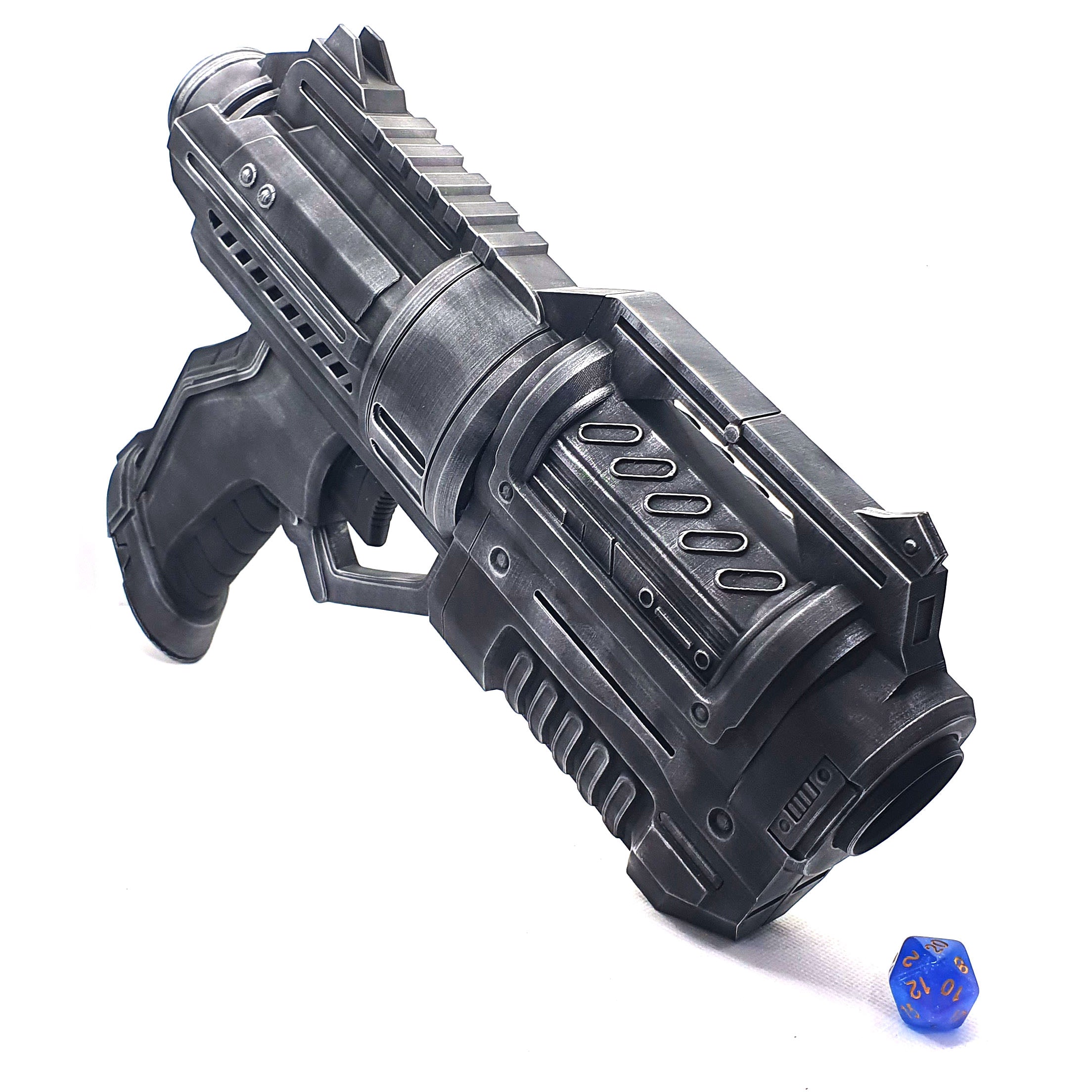 Pew Pew Space Pistol Dice Tower – BlueCyborg.com