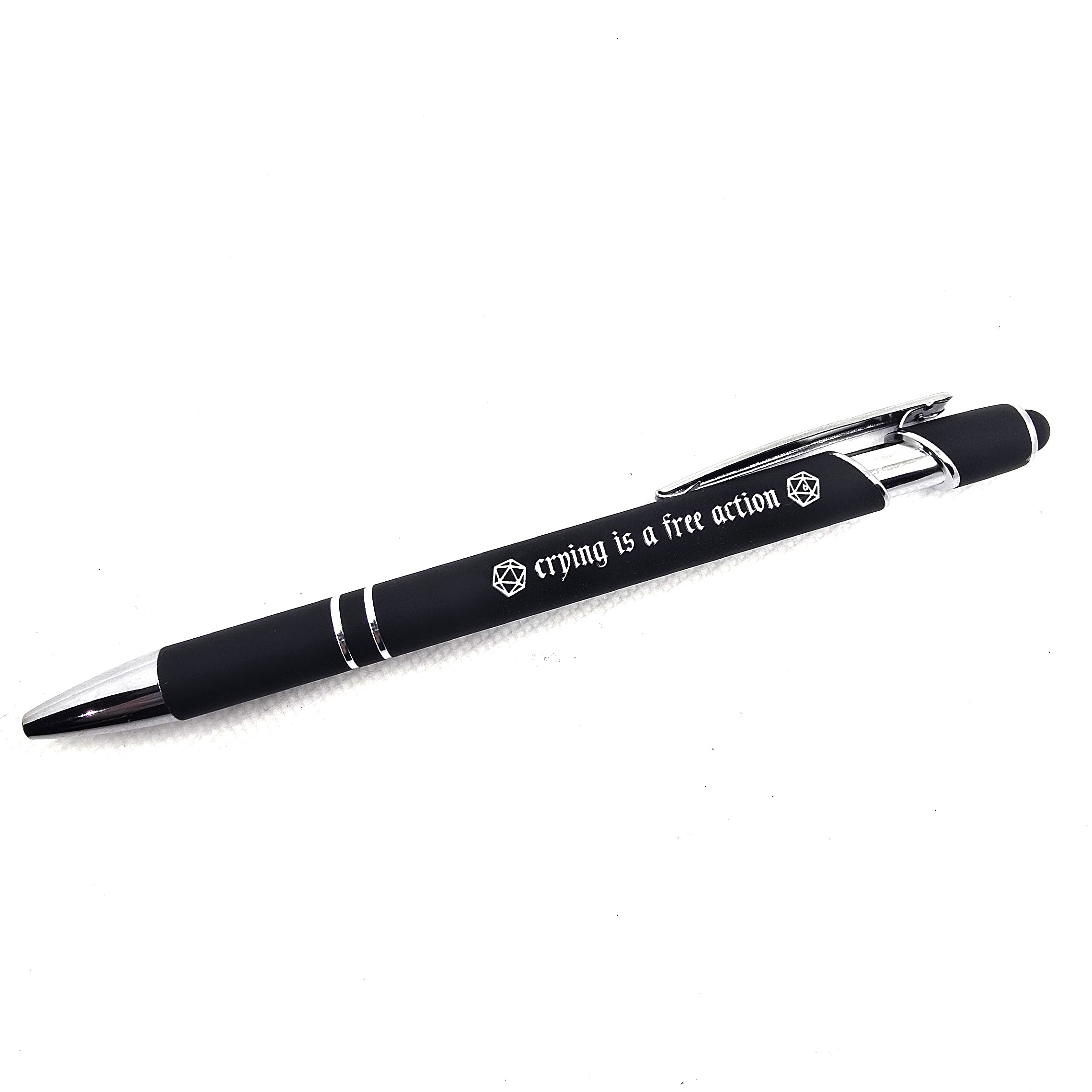Crying Is A Free Action Pen with Stylus Tip – BlueCyborg.com