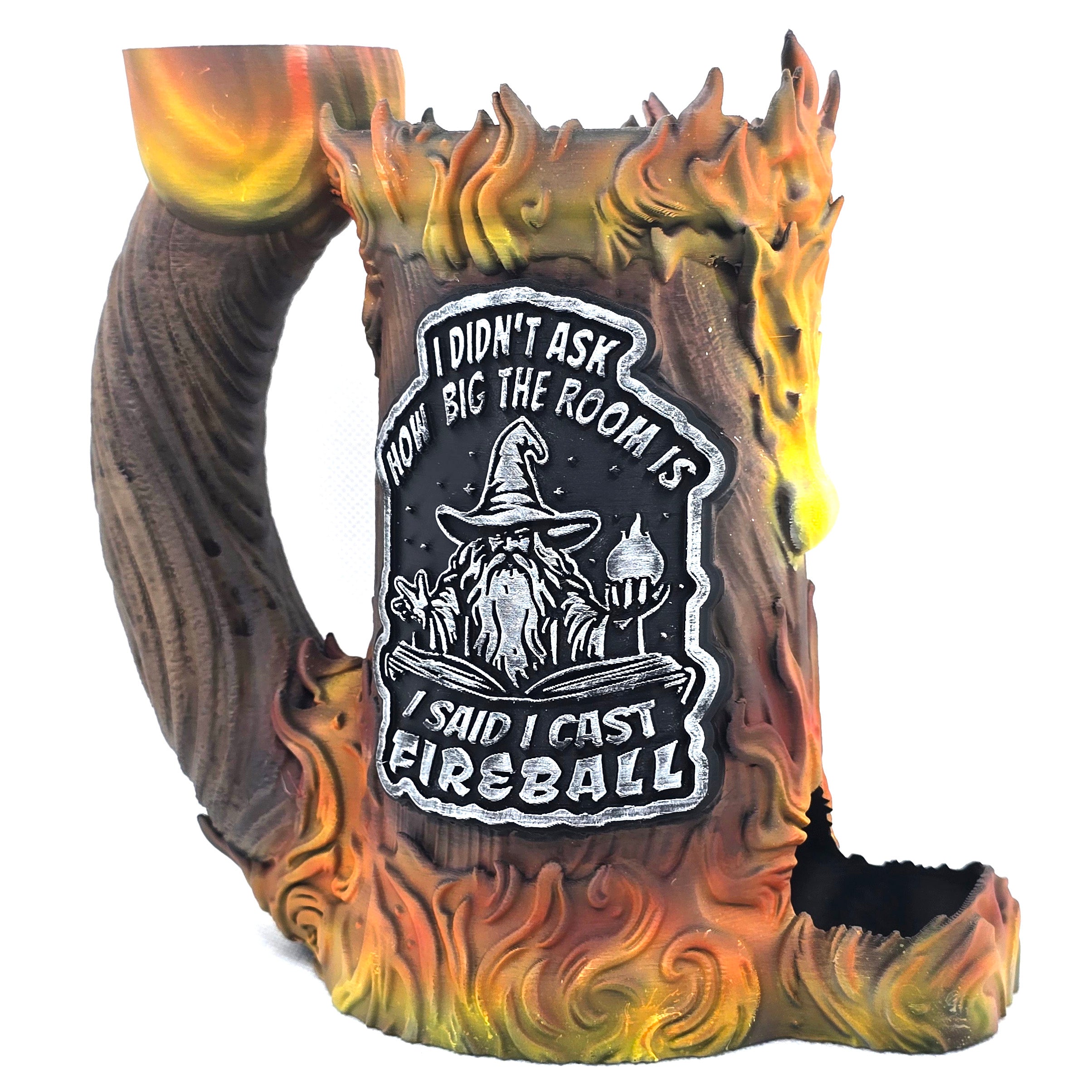I Said I Cast Fireball Dice Tower Can Cozy – BlueCyborg.com