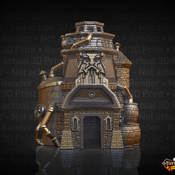 Drunken Dwarf Brewery Dice Tower – bluecyborg.com