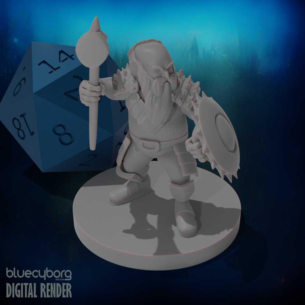 Duergar 28mm Scale Miniature for D&D, Shapeways, Pathfinder and Other ...