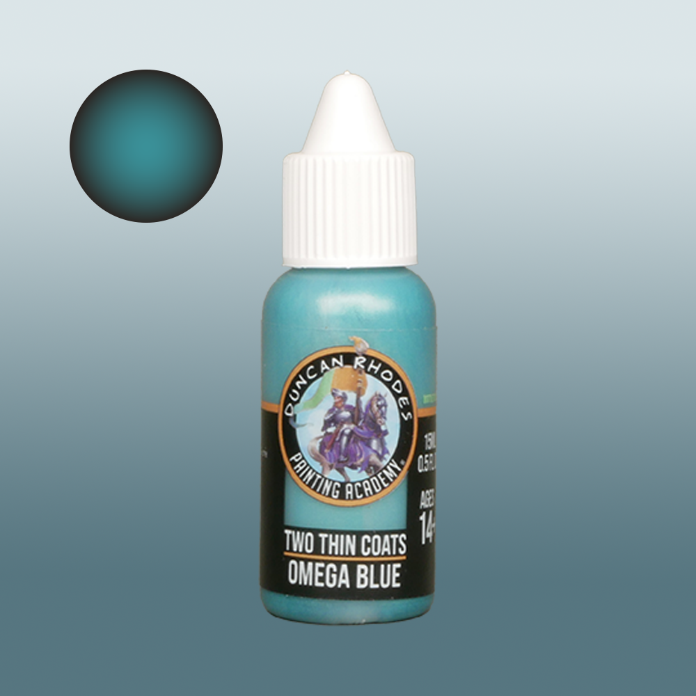 Omega Blue - Two Thin Coats Paint – BlueCyborg.com