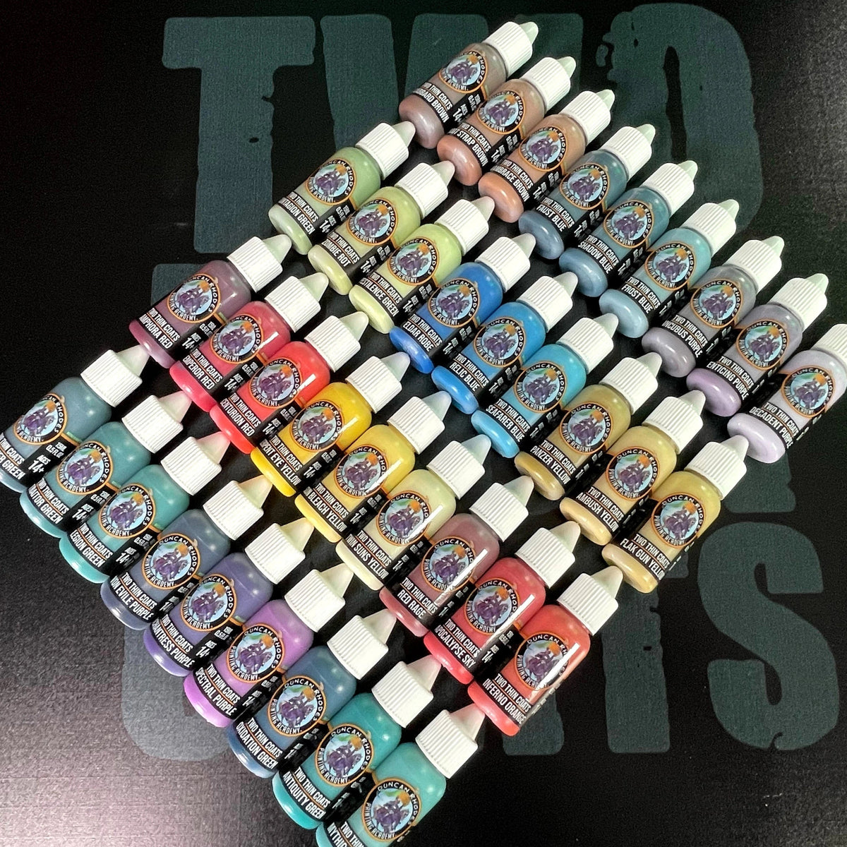 Wave 3 - All 60 Paints - Two Thin Coats Paint from Duncan Rhodes ...